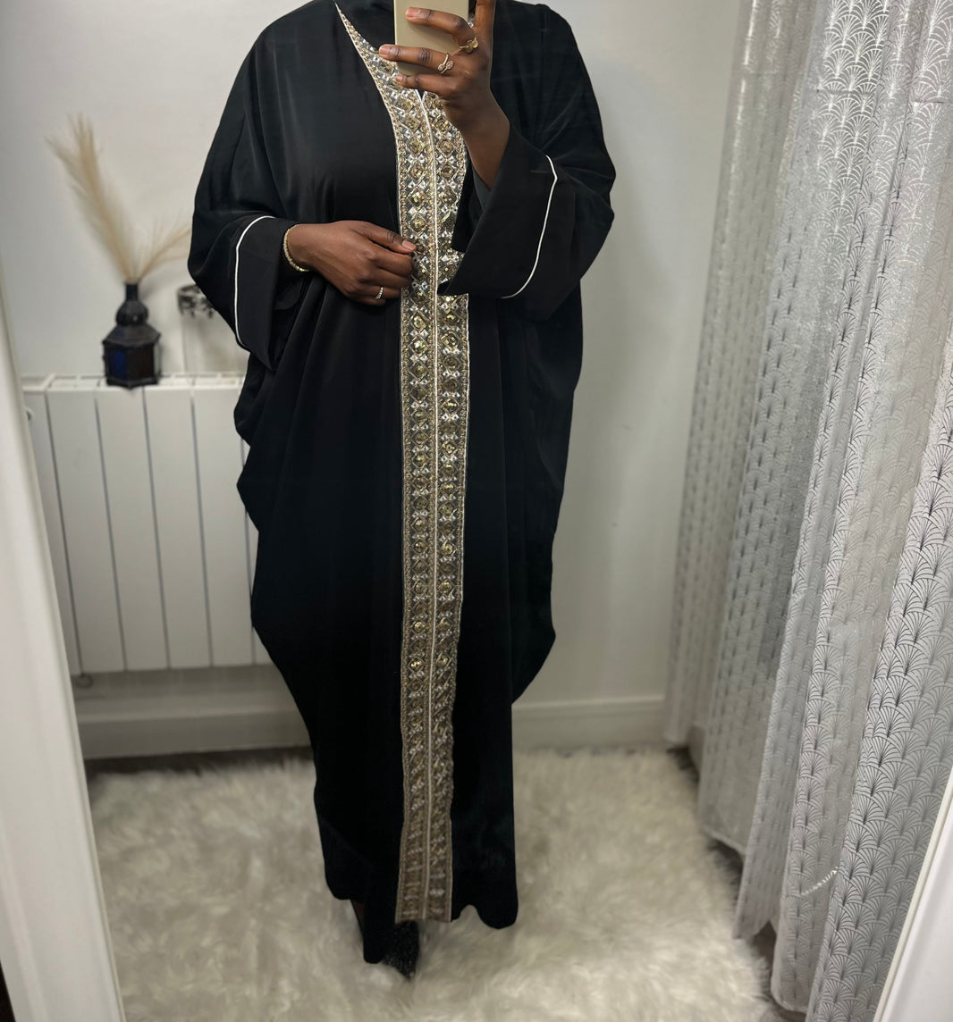 ABAYA KIMONO pour femme musulmane, abaya chic, abaya élégante – almoonparis